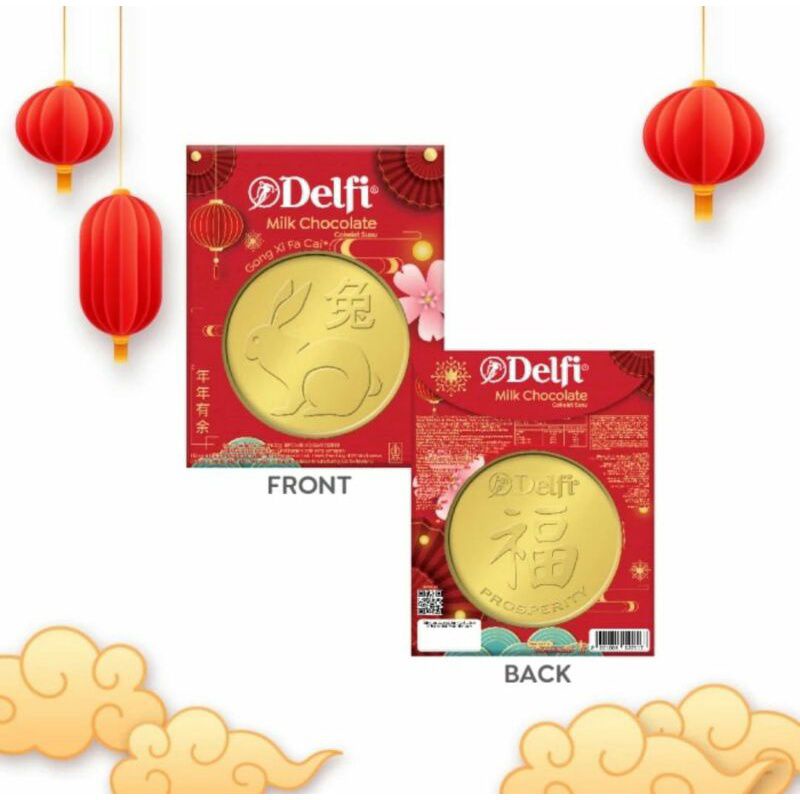 Jual COKLAT DELFI COIN 25GR EDISI IMLEK 2023 | Shopee Indonesia