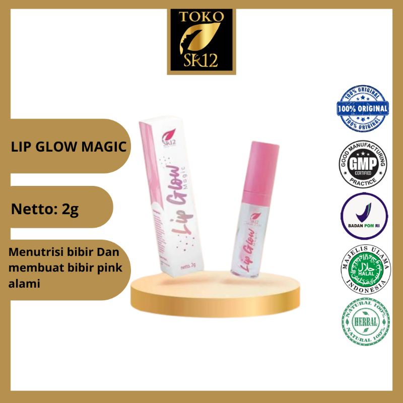 Jual LIP GLOW MAGIC SR12 PERONA DAN PENCERAH BIBIR TERLIHAT SEJAK PEMAKAIAN PERTAMA | Shopee ...