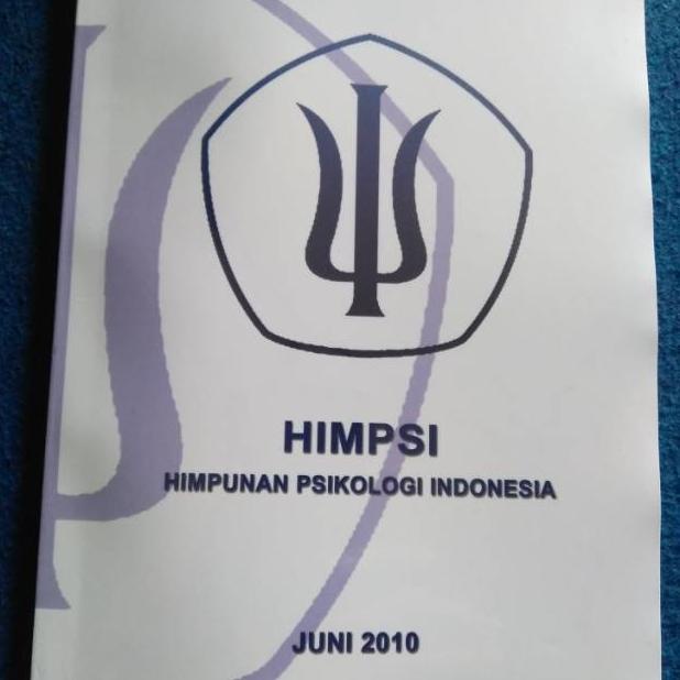 Jual Trend - KODE ETIK PSIKOLOGI INDONESIA - HIMPSI !! | Shopee Indonesia