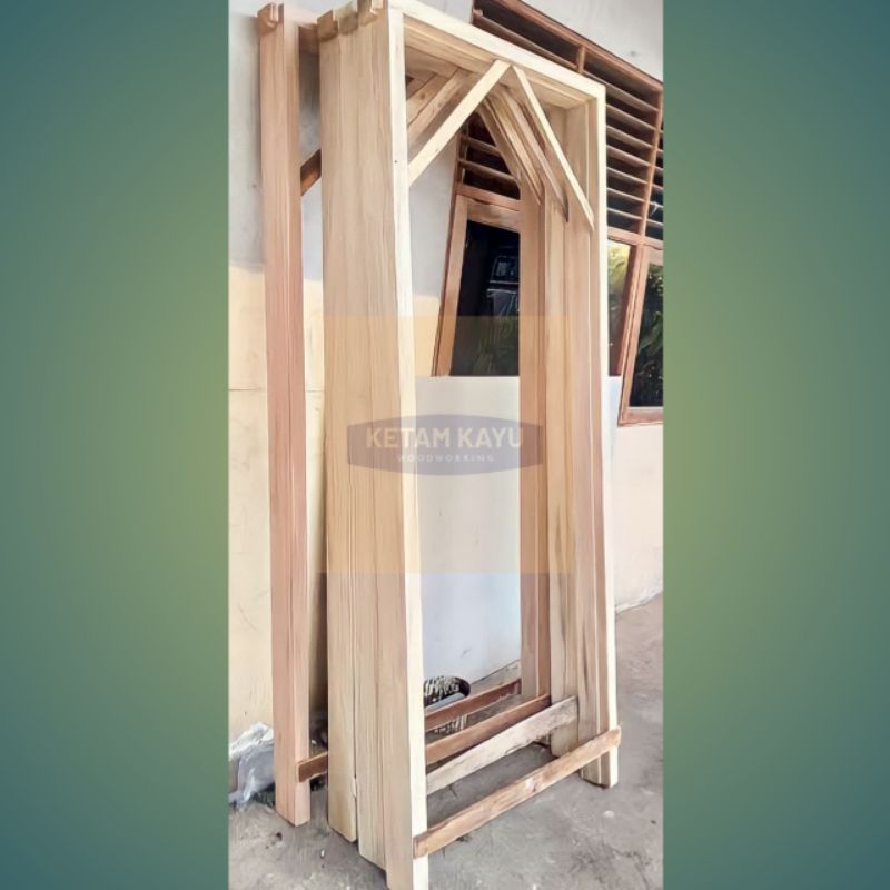 Jual kusen pintu kayu solid | Shopee Indonesia