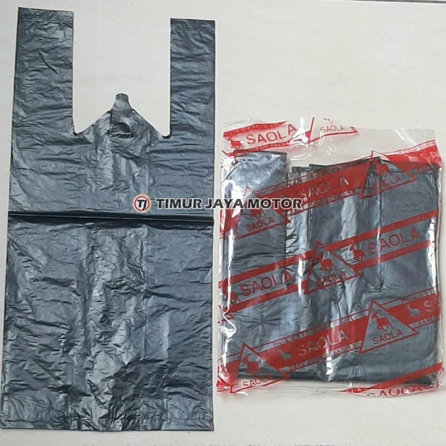 Jual KANTONG PLASTIK KRESEK KECIL 15 HITAM 15X30 SAOLA ISI 24 LEMBAR Kode 790611 | Shopee Indonesia