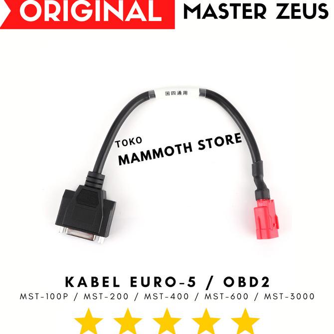 Jual KABEL SOKET DLC EURO-5 OBD2 SCANNER MOTOR ZEUS MST-100P MST-400 ...