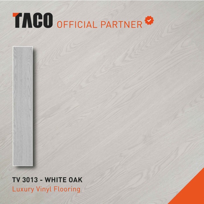Jual Lantai Taco Lantai Vinyl 3Mm - Tv 3013 White Oak | Shopee Indonesia