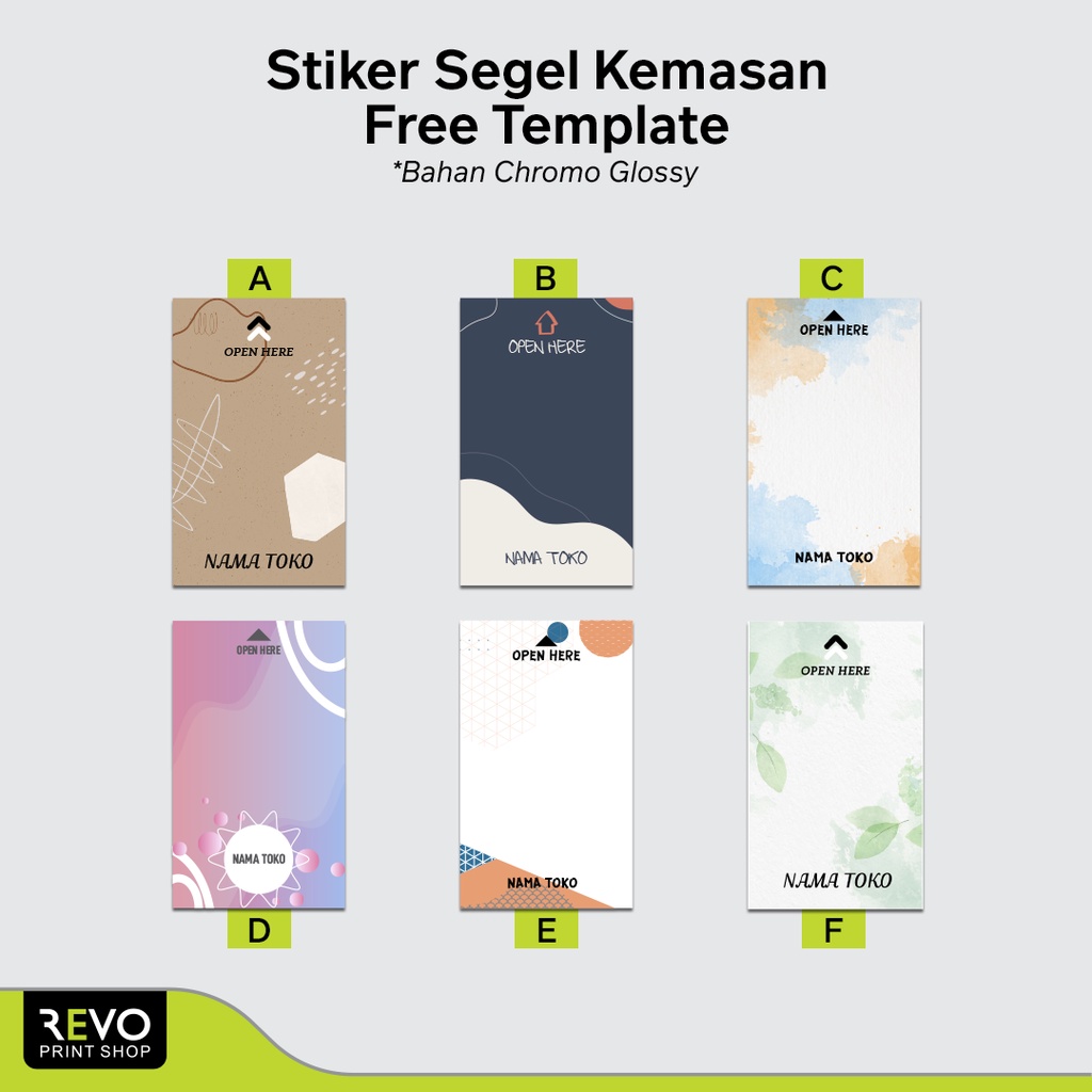 Jual Stiker Segel Box Packaging / Stiker Seal Box / Cetak Stiker Segel ...