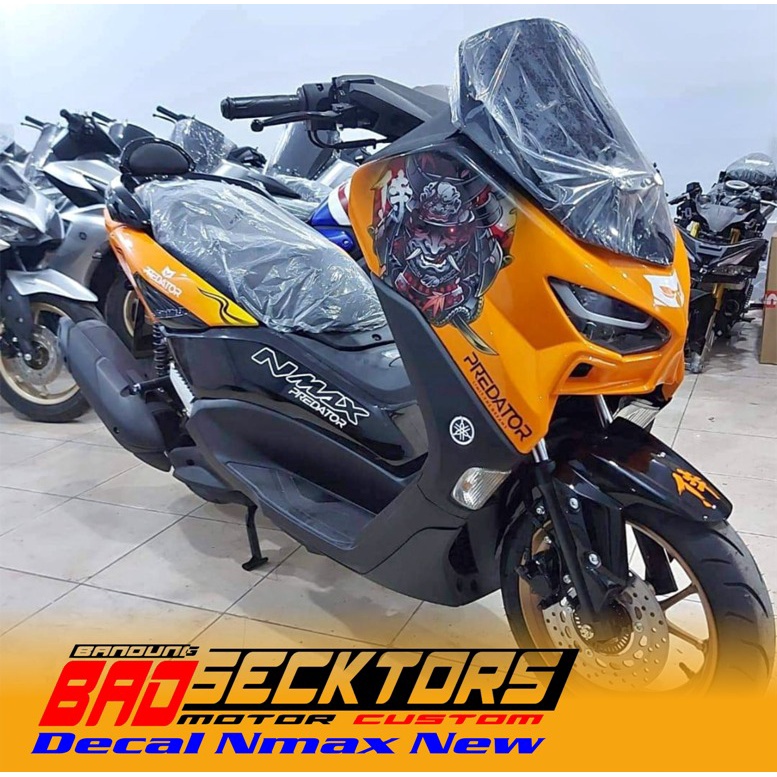 Jual DECAL YAMAHA NMAX NEW 155 MOTIF PREDATOR FULL BODY | Shopee Indonesia