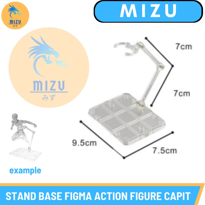 Jual Stand Base Figma Action Figure SHF - Dudukan Capit Action Base ...