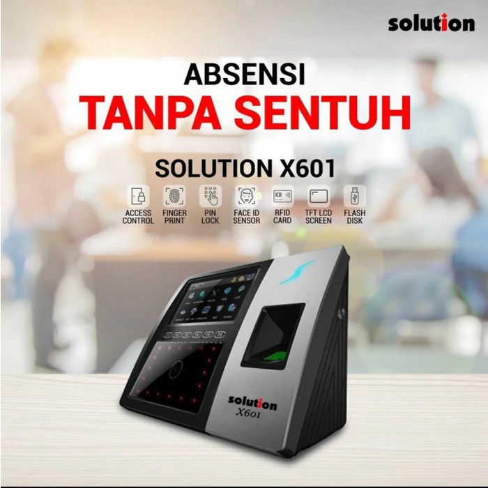 Jual Absensi Solution Mesin Absensi X601 Support Akses Door Wajah , Finger, Kartu | Shopee Indonesia
