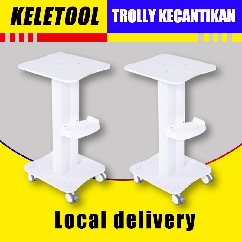 Jual trolley salon Troli alat kecantikan medis meletakkan dasar rak ...