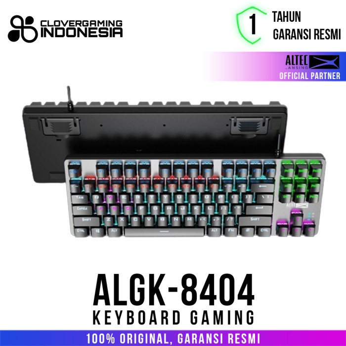 Jual Altec Lansing ALGK-8404 RGB Mechanical Gaming Keyboard ALGK8404 ...
