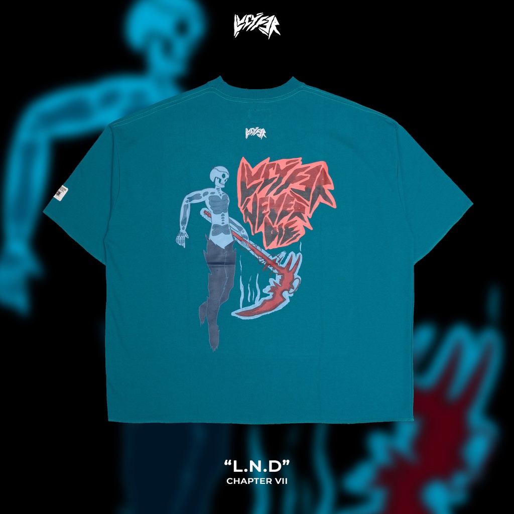 Jual TSHIRT BOXY CUT OVERSIZE “L.N.D” | Shopee Indonesia