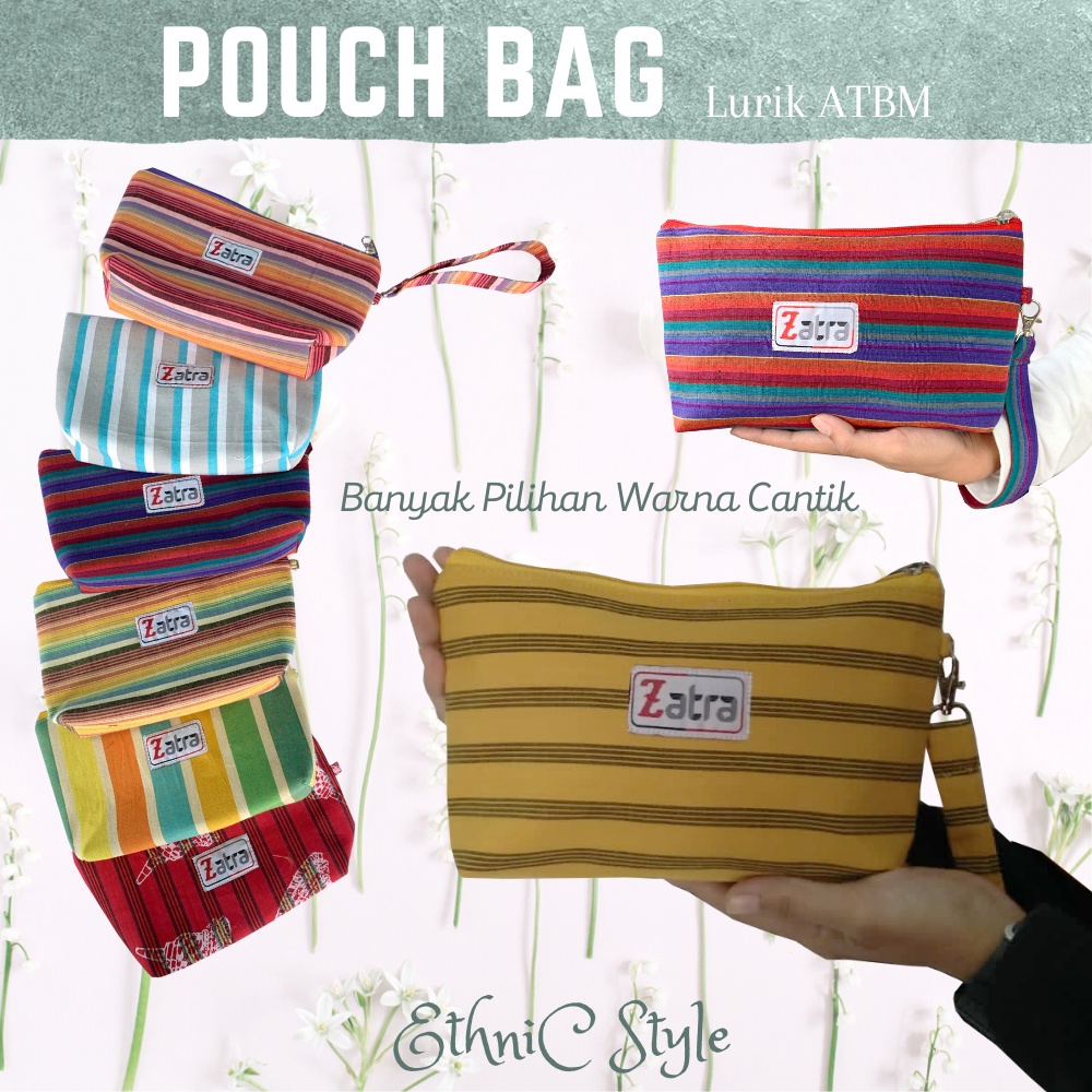 Jual DOMPET LURIK POUCH BAG PREMIUM ZATRA DILAPIS KAIN SATIN MEWAH ...