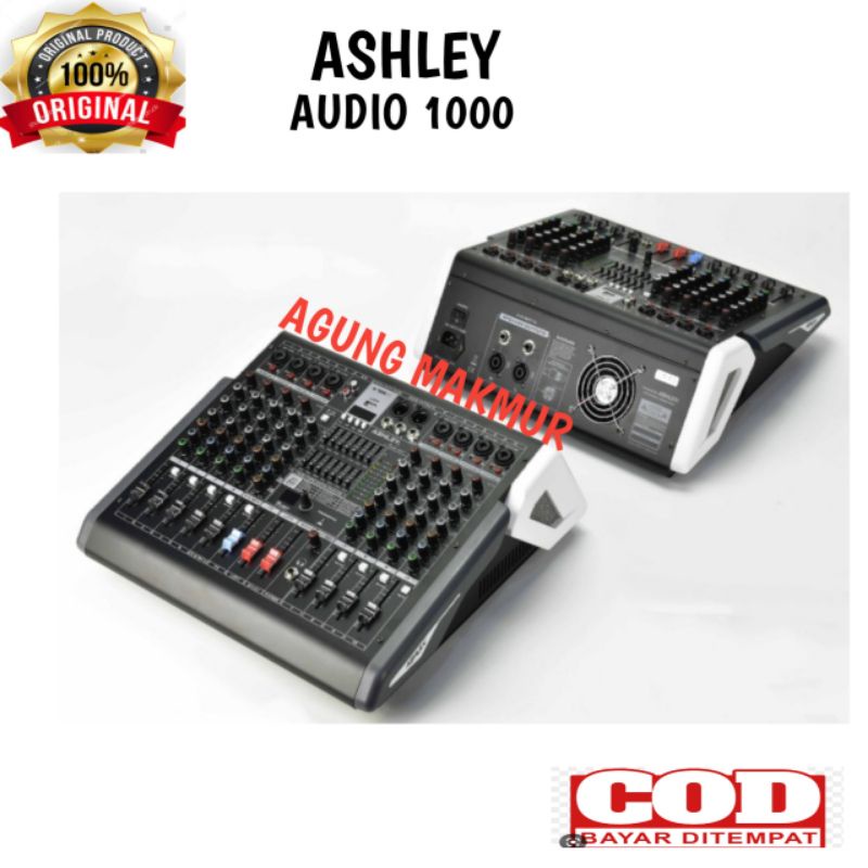 Jual MIXER POWER ASHLEY AUDIO 1000 Original | Shopee Indonesia