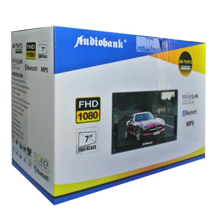 Jual Headunit Head Unit Deckless Double Din Audiobank Mirror Link 7Inch ...
