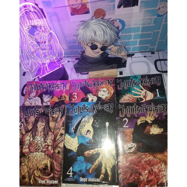 Jual Komik / Manga Jujutsu Kaisen Vol 1 2 3 4 5 6 | Shopee Indonesia