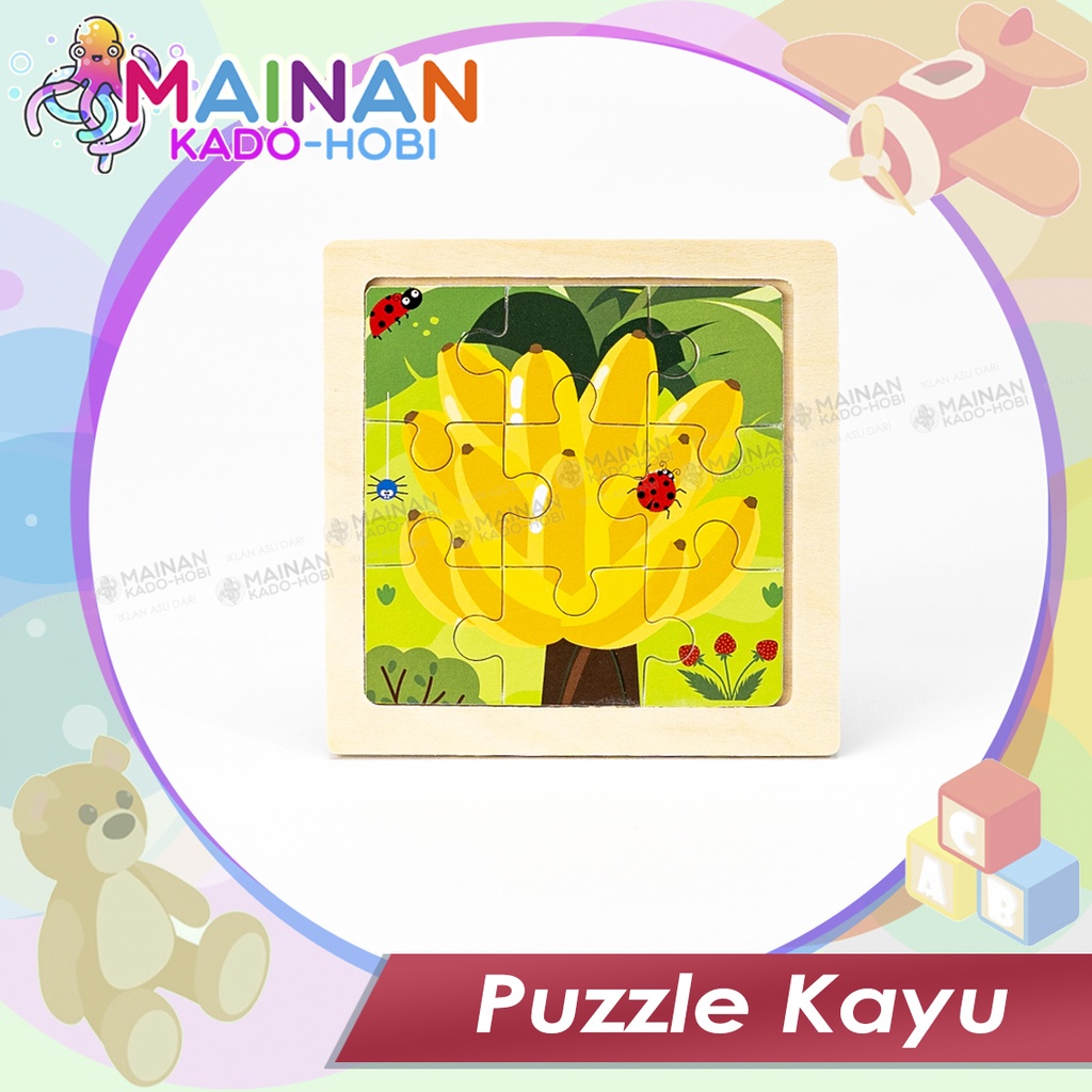 Jual JIGSAW WOODEN PUZZLE PREMIUM KARAKTER 3D TIMBUL VARIASI | Shopee ...