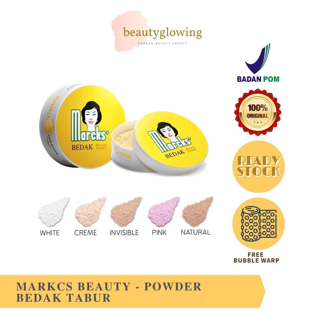 Jual MARCKS BEAUTY POWDER BEDAK TABUR - Bedak wajah | Bedak tabur wajah ...