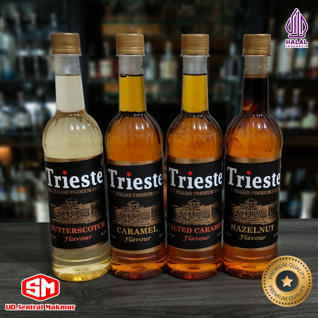 Jual SYRUP MINUMAN MERK "TRIESTE" ANEKA VARIAN RASA | Shopee Indonesia