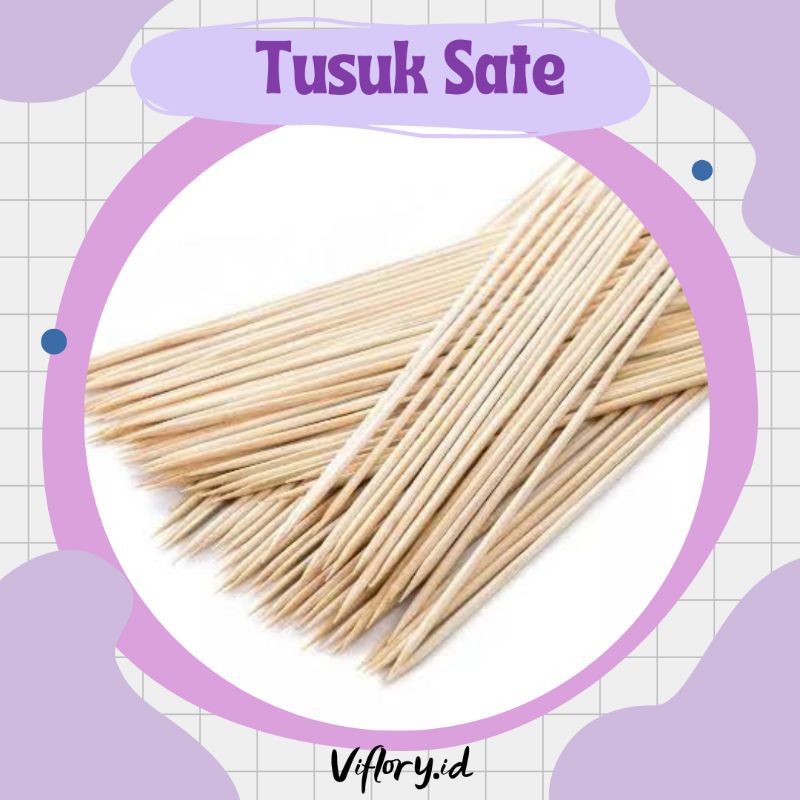 Jual TUSUK SATE / TUSUK BAMBU/ STIK BUKET DUIT | Shopee Indonesia