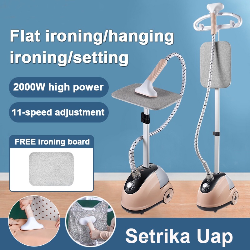 Jual Setrika Uap Berdiri Besar Stand Steamer Tangki Air 1.6 L Setrika Garmen Setrika Berdiri ...