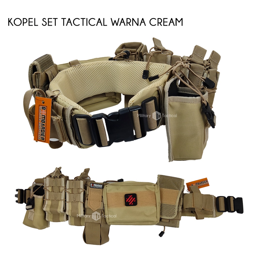 Jual TERBARU Kopel Set Tactical Cream | Kopel Set Lengkap | Kopel Set ...