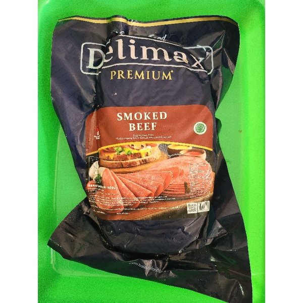 Jual Smoked Beef Delimax Premium 500 gram | Shopee Indonesia