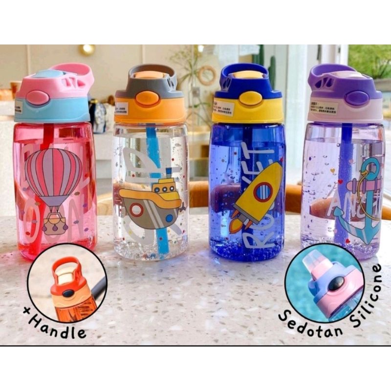 Jual botol minum anak anak,botol minum anak laki laki,botol minum sekolah,botol minum sedotan ...