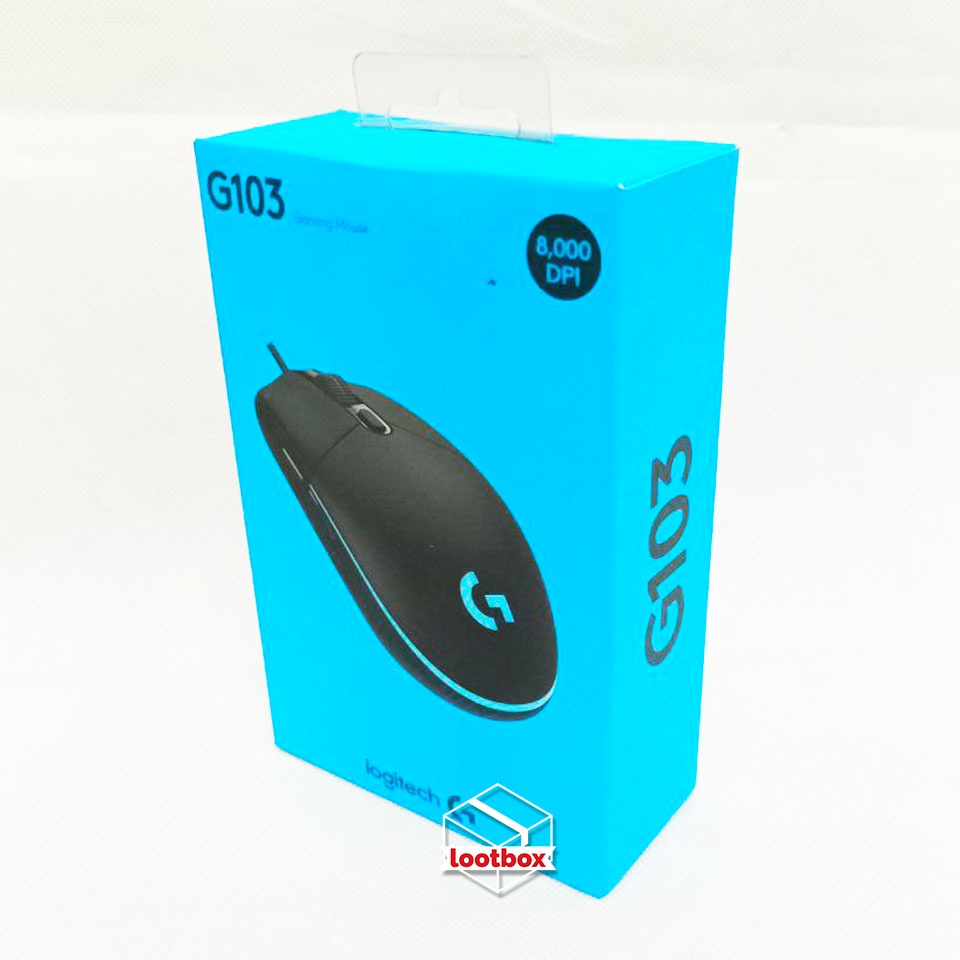 Jual Mouse Gaming Logitech G103 (alt G102) Wired RGB PRODIGY BLK ...