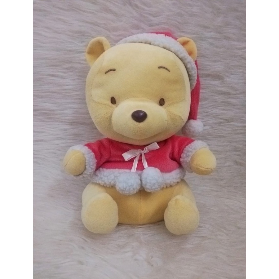 Jual Disney Baby Christmas - Boneka Winnie The Pooh (Merah) | Shopee ...
