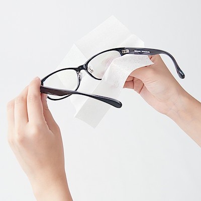 Jual Muji Portable Spectacles Wipes / glasses cleaning paper- lap kaca ...