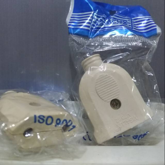 Jual Visalux Kontra Steker Gepeng Steker Female Gepeng Putih | Shopee ...