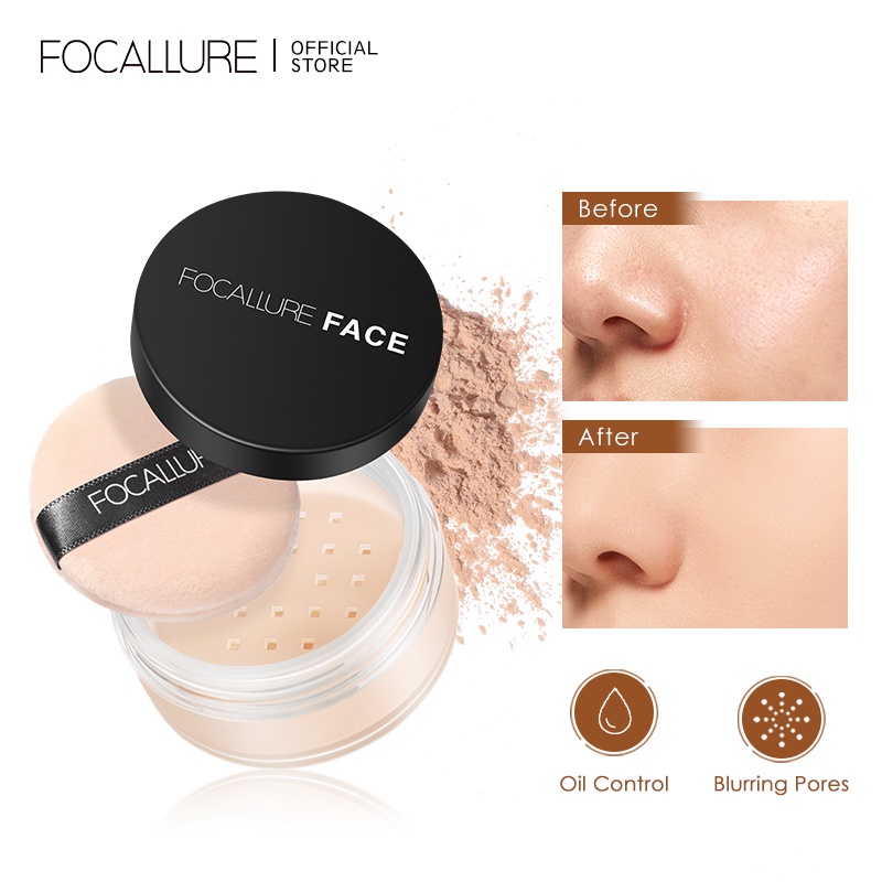 Jual Focallure Loose Powder Bedak Tabur Face Powder FA-15 | Focallure ...