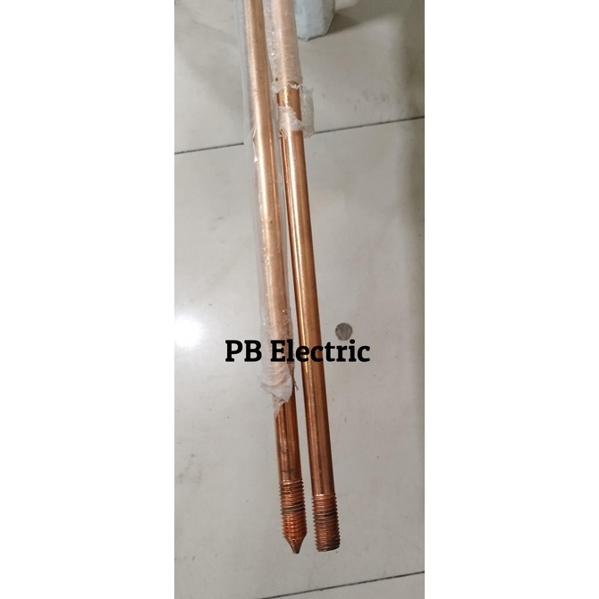 Jual Copper Bonded 5/8 X 3 Meter / Grounding Rod / Besi Sepuh Tembaga ...