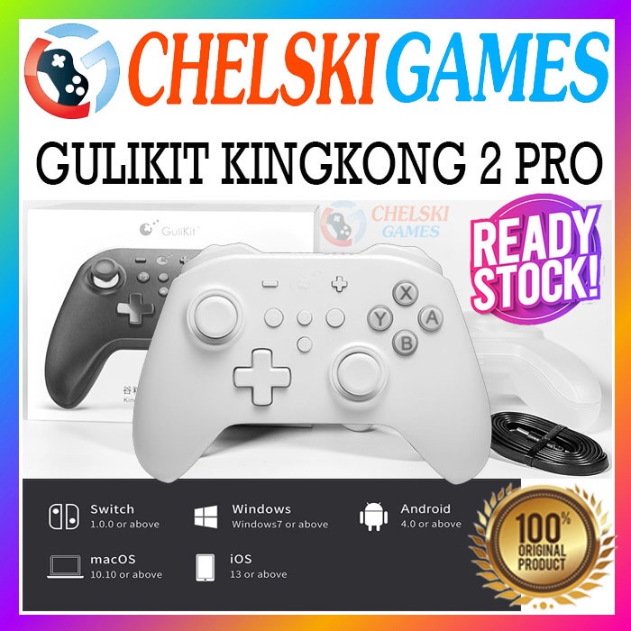 Jual Gulikit Kingkong 2 Pro NS09 Controller Nintendo Switch Android PC ...