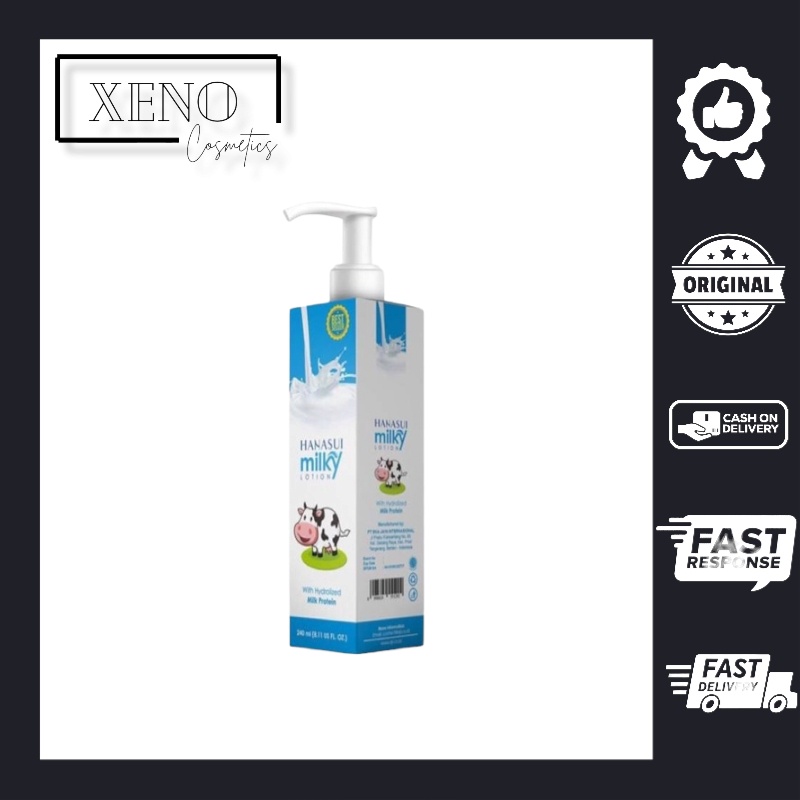 Jual HANASUI Milky Lotion 240ml | Shopee Indonesia