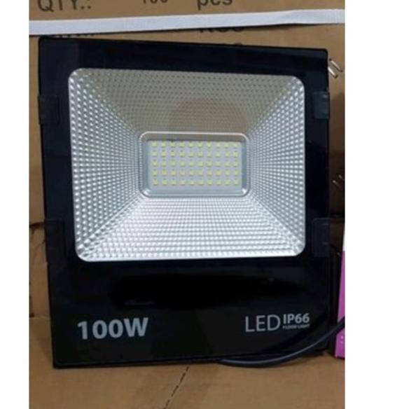 Jual Depan Lampu Sorot Tembak Led Floodlight outdoor 100 Watt 100W | Shopee Indonesia