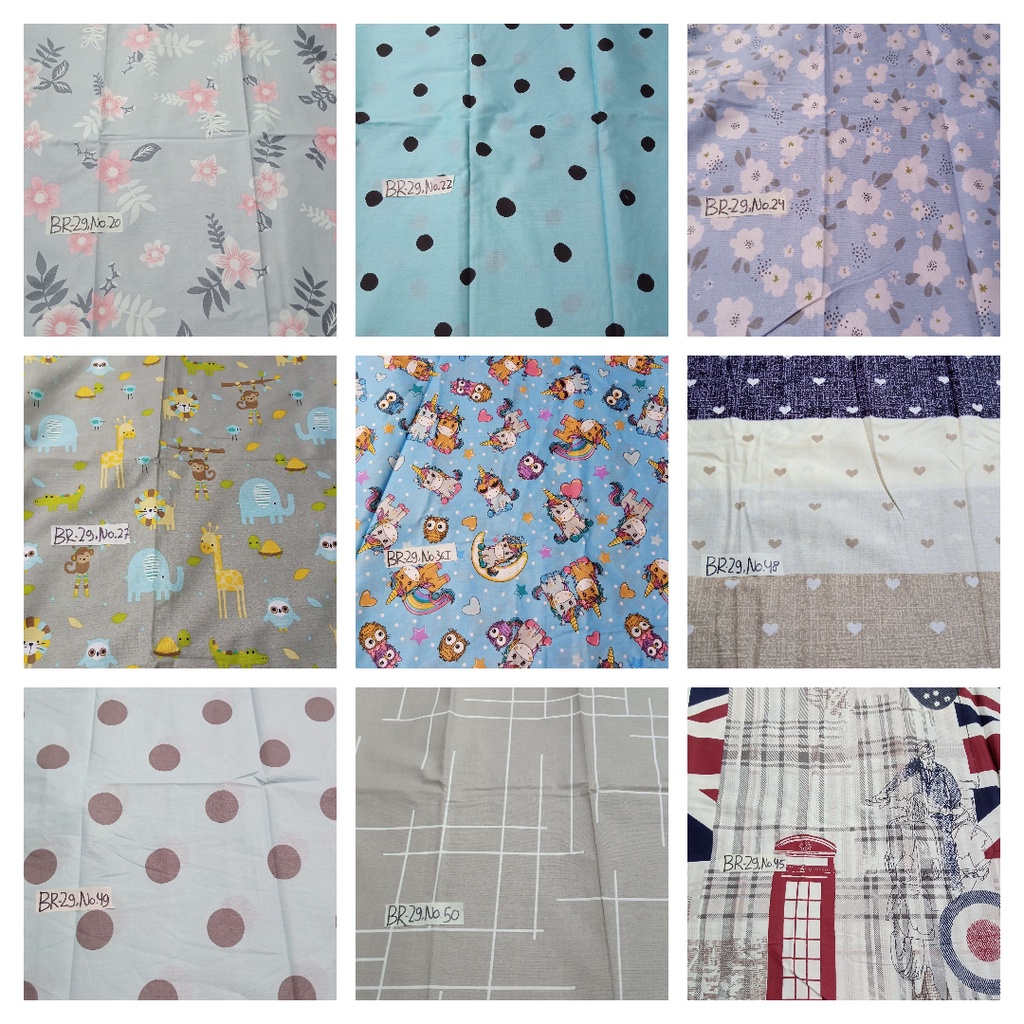 Jual KONICO kain Katun sprei Meteran Motif Anak Tabur Murah ( kain meteran ) SALE ESRA CATRA ...