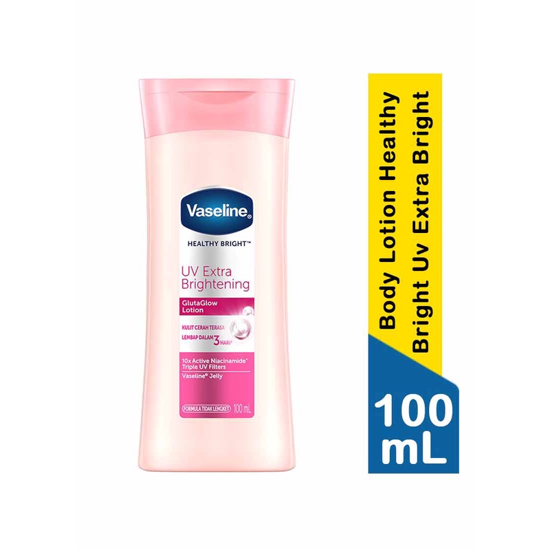 Jual Vaseline Hand & Body Lotion Healthy Bright UV Extra Brightening ...