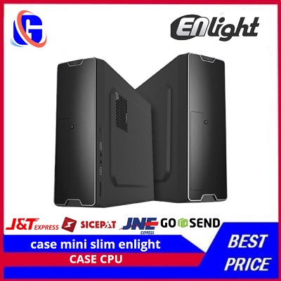 Jual CASING PC CPU CASE MINI SLIM ENLIGHT EN 120 INCLUDE PSU POWER ...