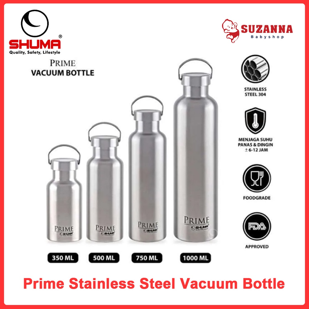 Jual Shuma Prime Stainless Steel Vacuum Bottle Termos Air | Shopee ...