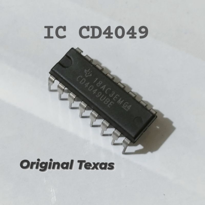 Jual IC CD4049 dip HCF4049 Original CD 4049 16pin HCF 4049 CD4049UBE | Shopee Indonesia