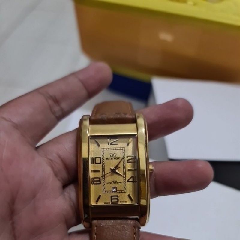 Jual jam tangan original mirage preloved second bekas | Shopee Indonesia