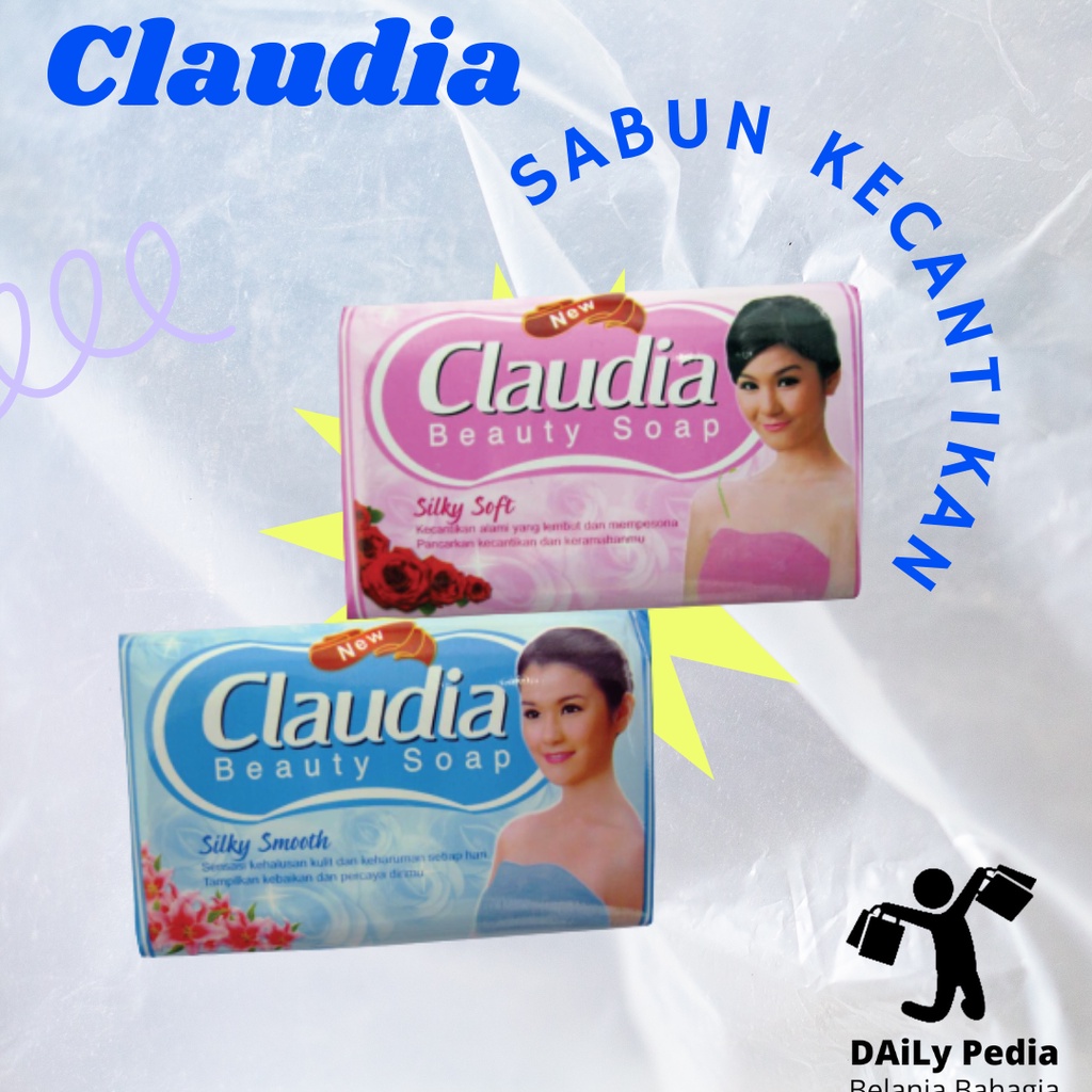 Jual Claudia Sabun Mandi Kecantikan Batang Bar Beauty Soap 60 Gram ...