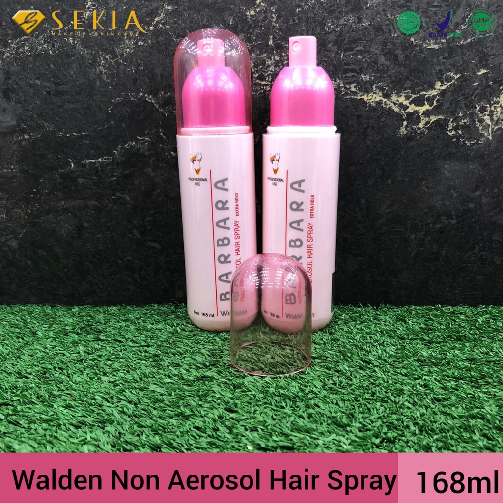 Jual Barbara walden Non aerosol hair spray extra hold 168ml | Shopee Indonesia