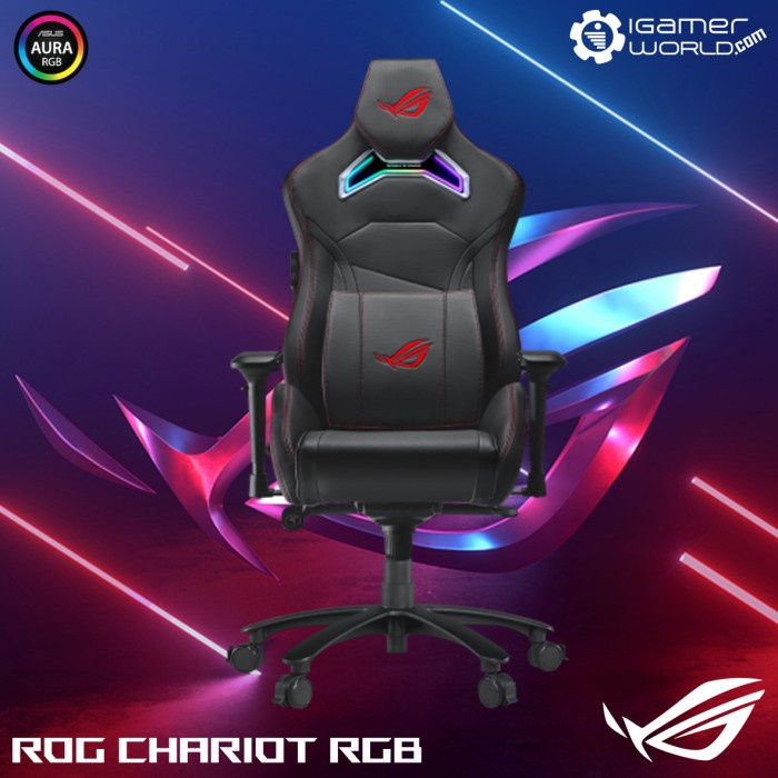 Jual Kursi Asus Rog Chariot Rgb Gaming Chair | Shopee Indonesia
