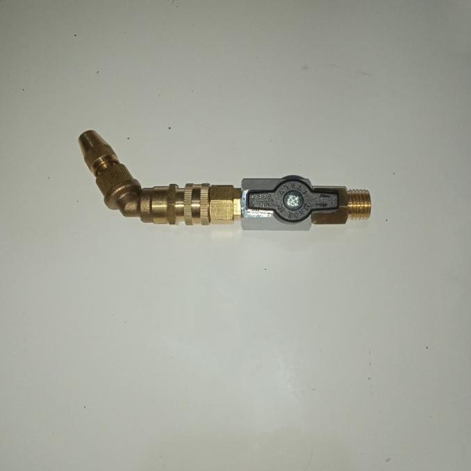 Jual Nozzle Steam Ac Putar 360 Kran Italy | Shopee Indonesia