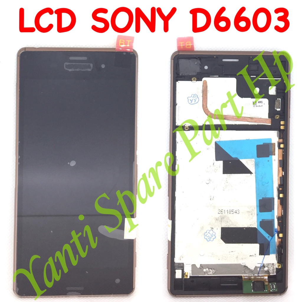 Jual Lcd Touchscreen Sony Z3 Big D6603 D6653 D6616 Fullset New Produk ...
