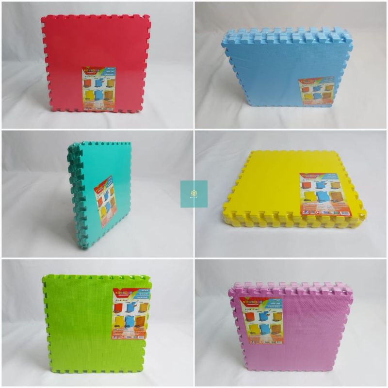 Jual Karpet Puzzle Busa Polos 30 X 30 CM Matras Alas Lantai Tebal 5 MM ...
