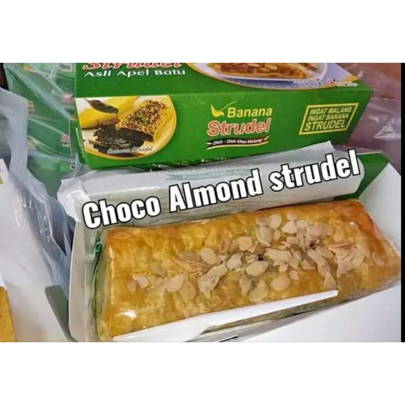 Jual CHOCO ALMOND STRUDEL MALANG | Shopee Indonesia