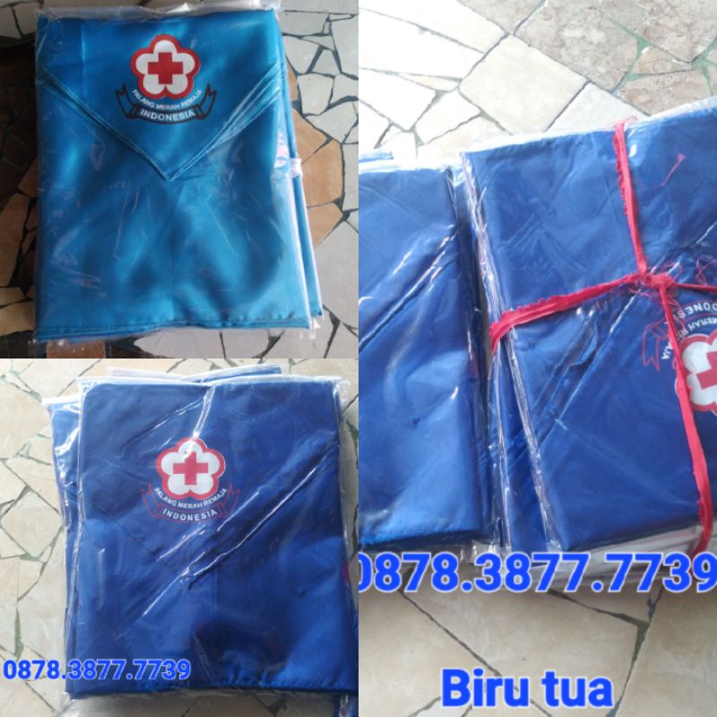 Jual Syal slayer PMR sablon 20 biji biru/biru tua | Shopee Indonesia
