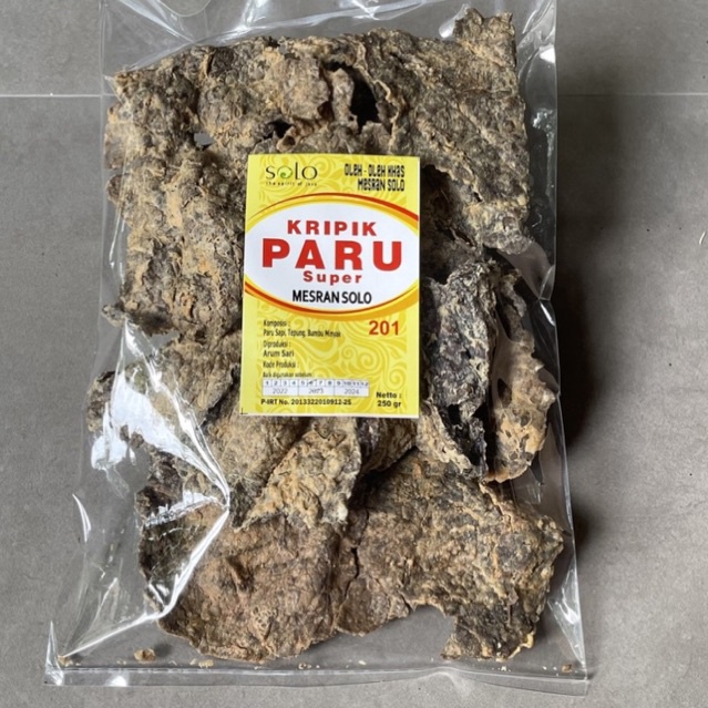 Jual KERIPIK PARU SAPI SUPER MESRAN | Shopee Indonesia